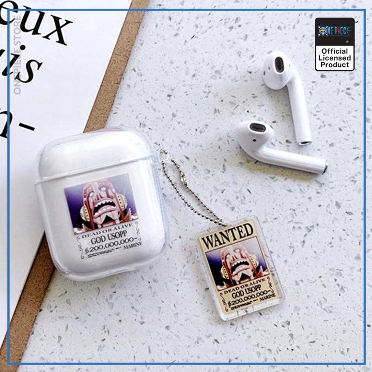 One Piece anime AirPod Case God Usopp Bounty | One Piece Store