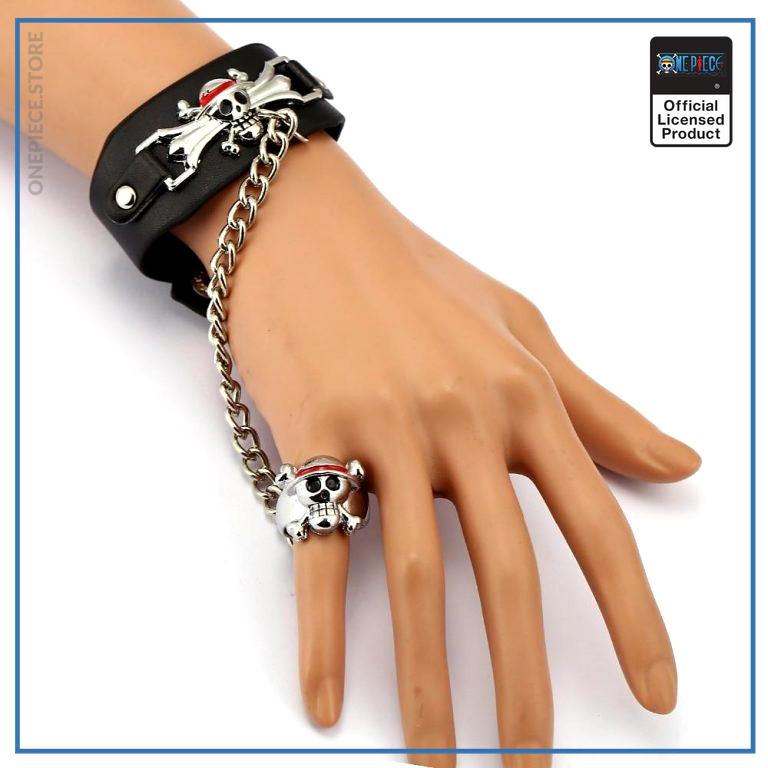 One Piece anime Bracelet - Luffy Punk official merch | One Piece Store