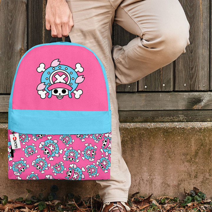 One Piece Backpacks - Tony Tony Chopper Symbol Anime Backpack | One ...