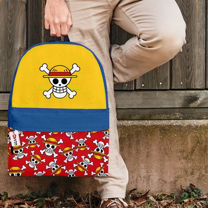 One Piece Backpacks - Monkey D. Luffy Symbol Anime Backpack | One Piece ...
