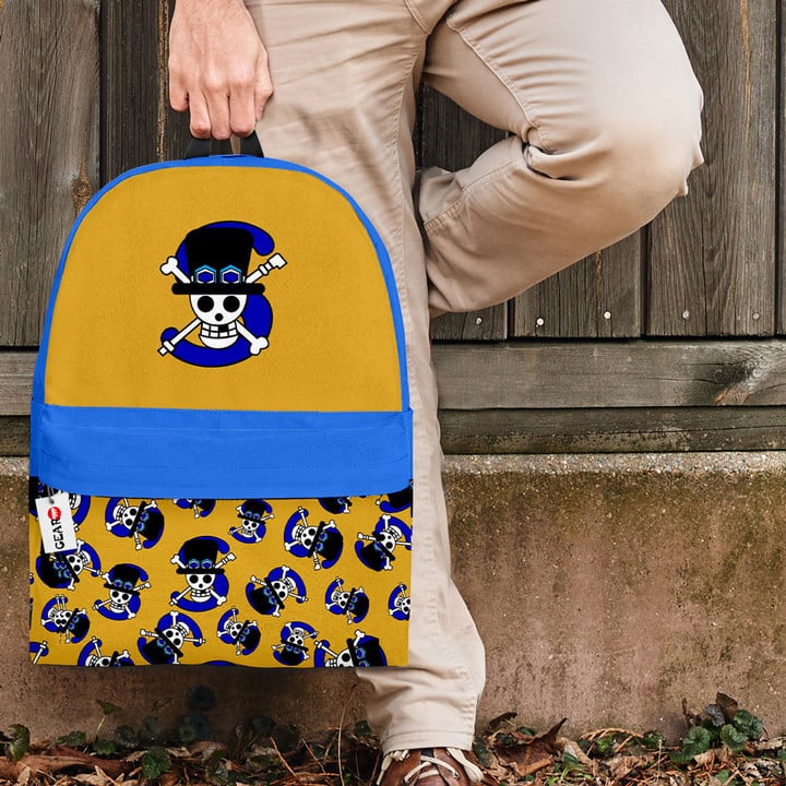 One Piece Backpacks - Sabo Symbol Anime Backpack | One Piece Store