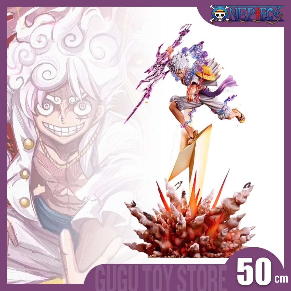 One Piece Figures – 20cm Luffy Nika Sun-god PVC Anime Action Figure ...