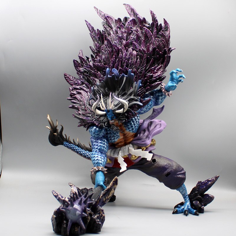 One Piece Action Figures - 52cm Thunder Bagua Beast Kaido PVC Model ...